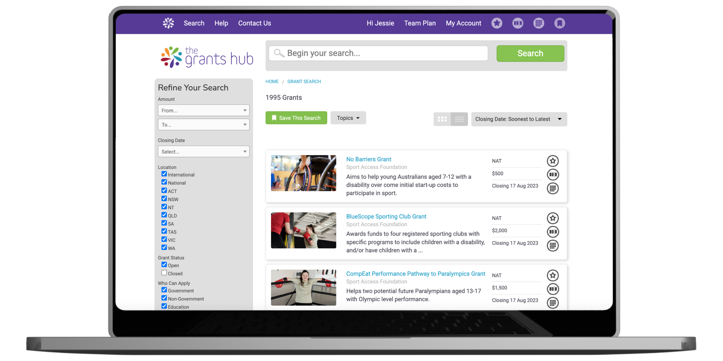 Grant Finder - Not For Profit Grants